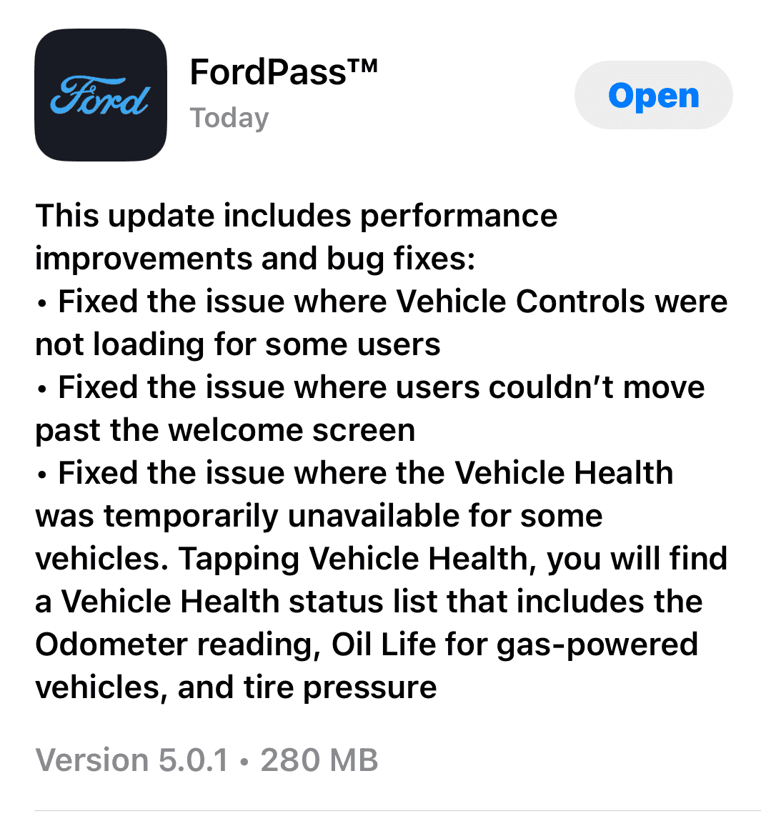 Updated Ford Pass app | Page 2 | Mustang7G - 2024+ S650 Mustang Forum ...