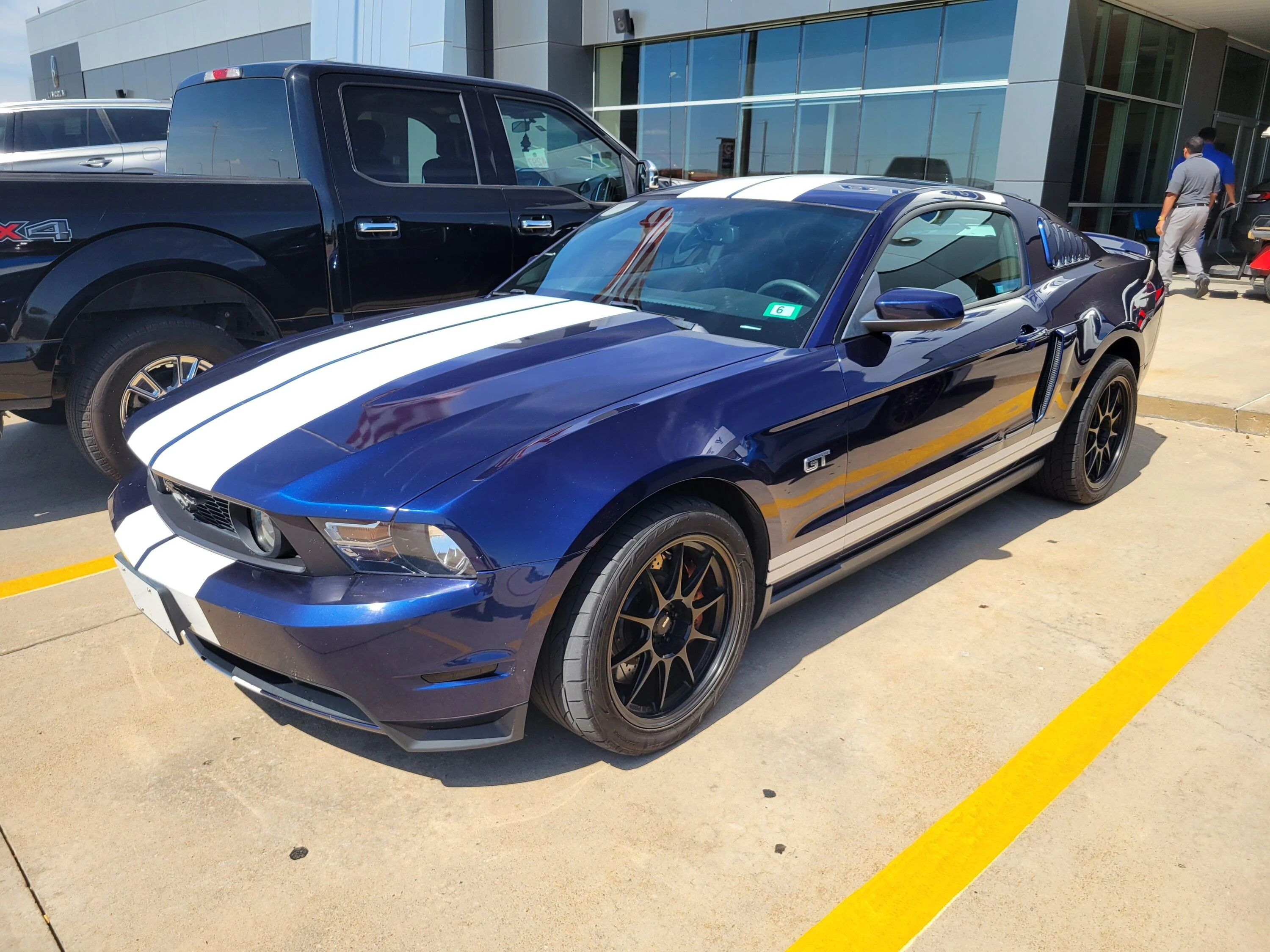 Custom Super Snake Vinyl Stripes Installed | Mustang7G - 2024+ S650 ...