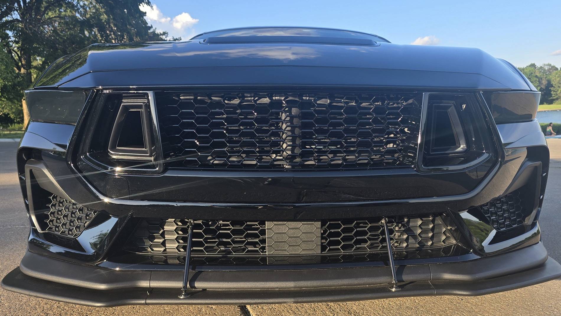 Best way to make the horse on the grill go away. | Mustang7G - 2024 ...