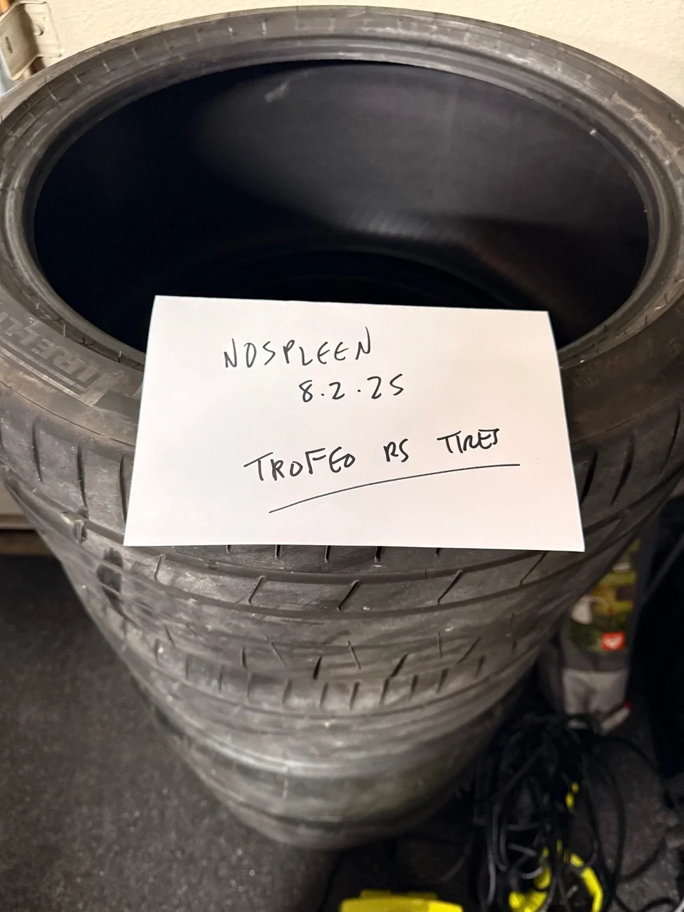 Texas - Pirelli Trofeo RS Tires from DH Handling Package, 321 miles on ...