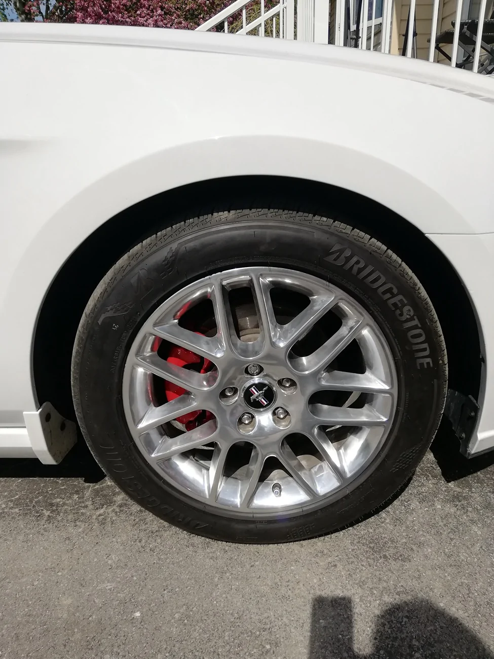 Red Brembo Caliper rock chip!!!!!! | Mustang7G - 2024+ S650 Mustang ...