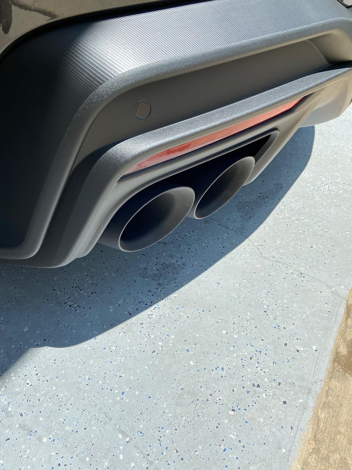 Paint type and color for Dark Horse exhaust tips? | Mustang7G - 2024 ...