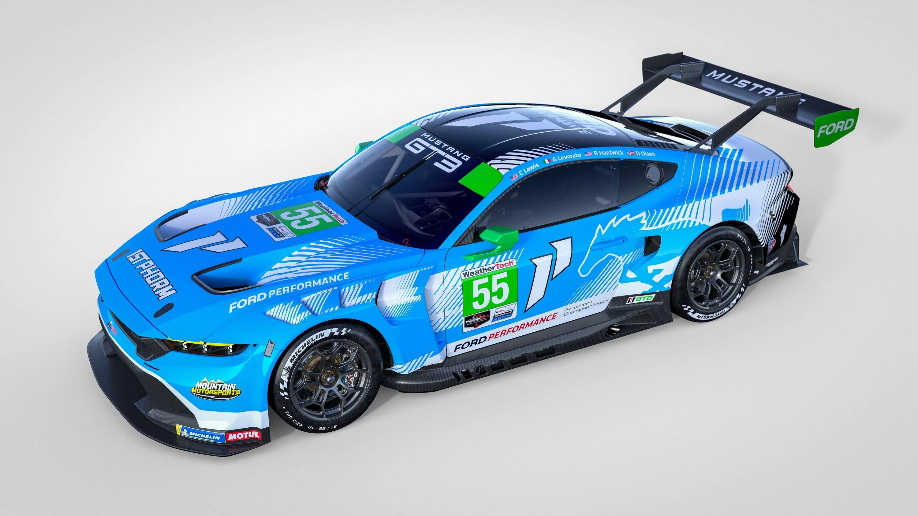 Mustang GT3 Debuts New Livery for Proton Competition IMSA and WEC Car ...