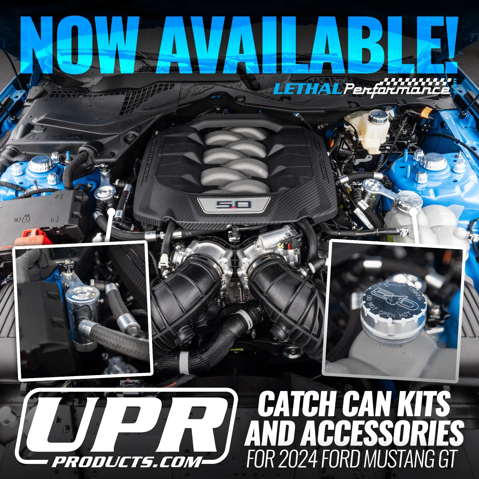 UPR Products Catch Can/Accessories NOW AVAILABLE for 2024+ Mustang ...