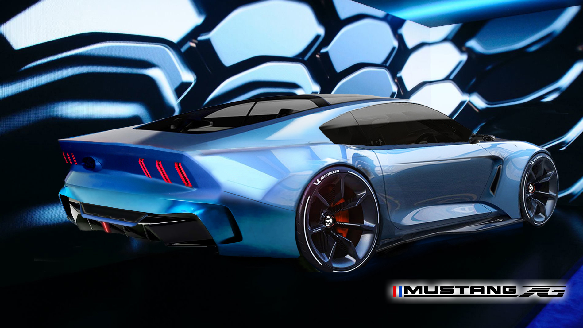 S650 Mustang render based on sculptural concept | Mustang7G - 2024 ...
