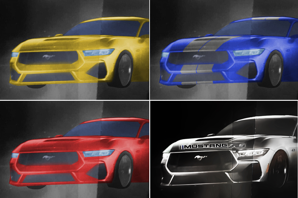 S650 Mustang Rendered in Colors + Enhanced Front Fascia | Mustang7G ...