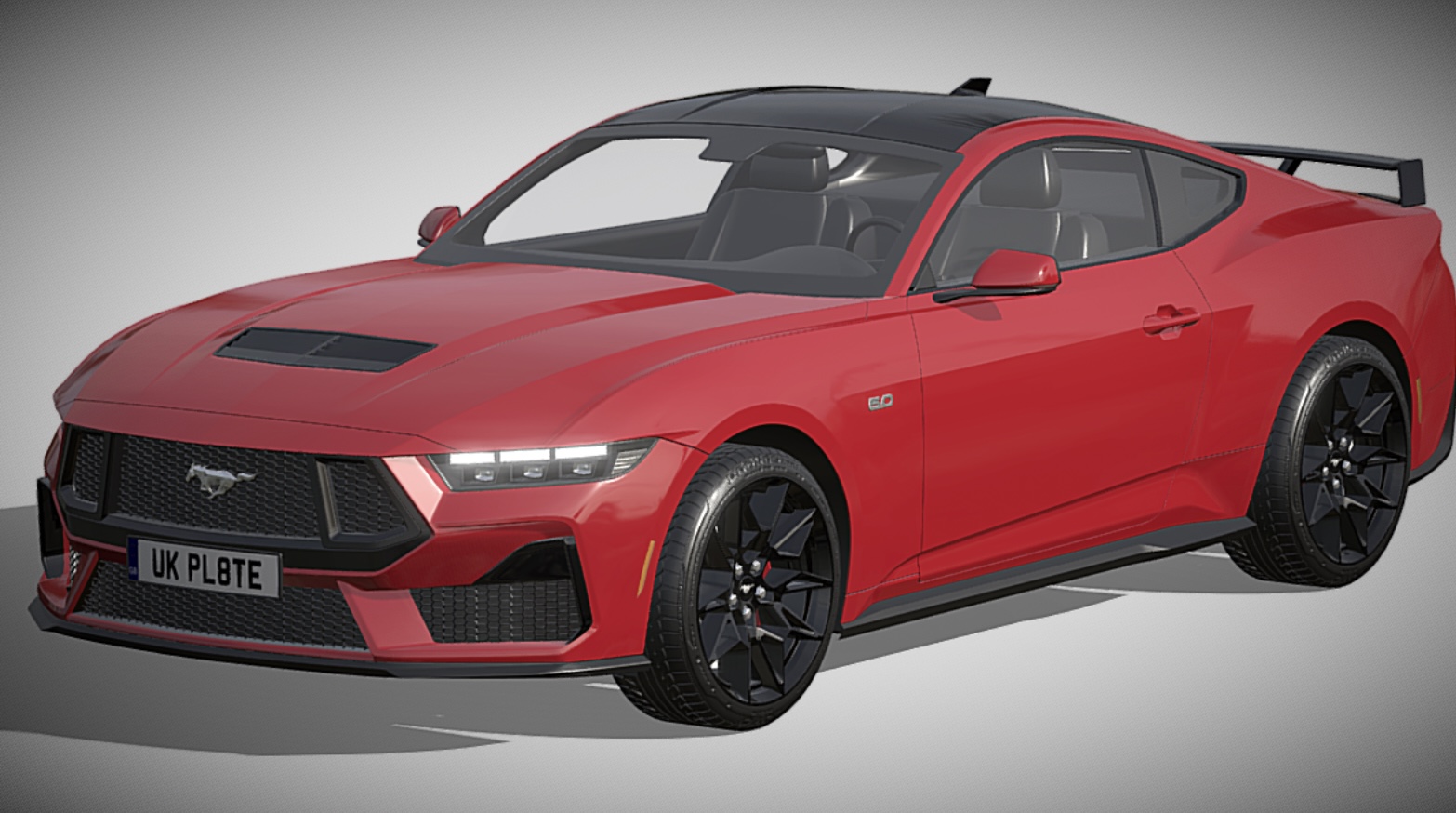 3D modeling of S650 Mustang GT, Dark Horse, EcoBoost | Mustang7G - 2024 ...