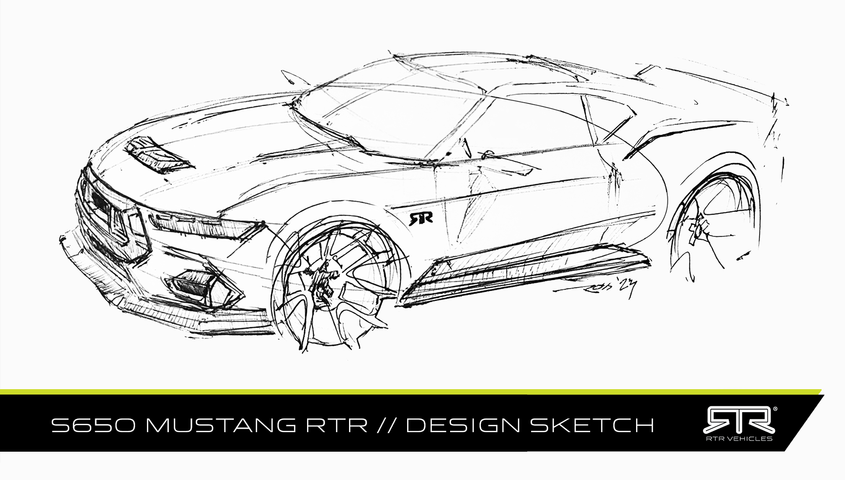 S650 Mustang RTR // Design Sketch | Mustang7G - 2024+ S650 Mustang ...