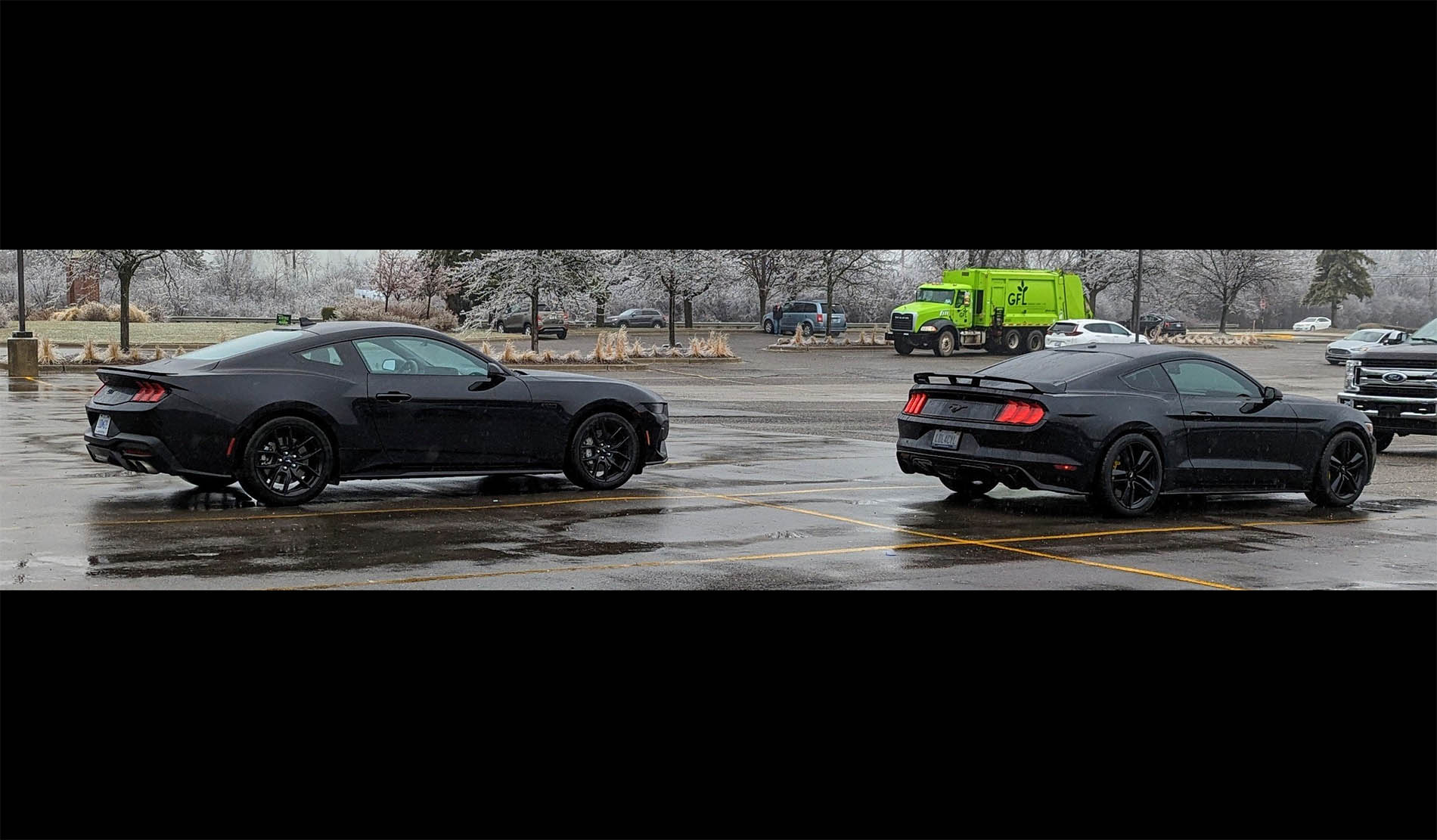S650 vs S550 real life side by side comparison look (rear view ...