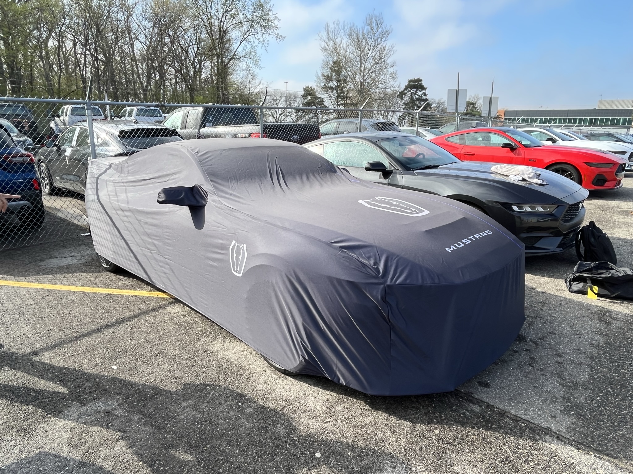 Dark Horse Car Cover | Mustang7G - 2024+ S650 Mustang Forum (Dark Horse ...