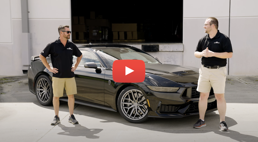 Behind the Wheel of a Modified 2024 Mustang Dark Horse! | Mustang7G ...