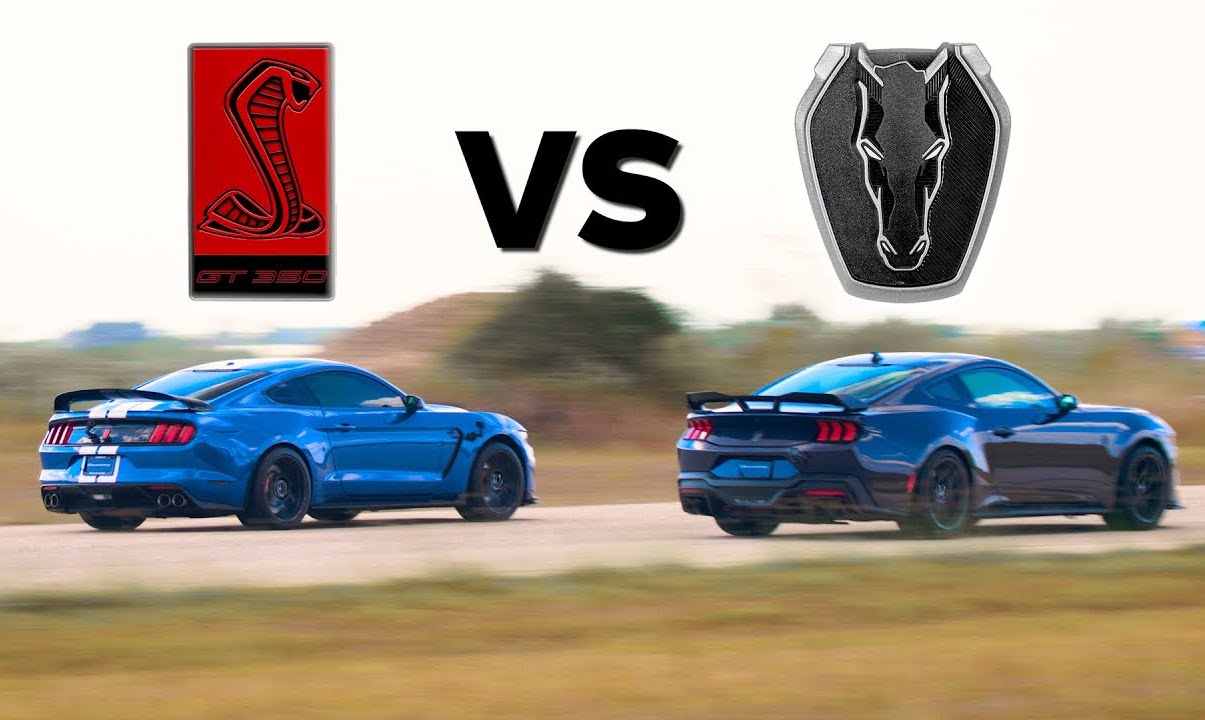 Dark Horse A10 vs GT350 Drag Race (Hennessey) | Mustang7G - 2024+ S650 ...
