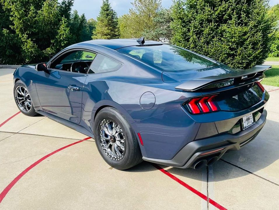 Beefcakes 2024 Dark Horse gets a Weld Drag Pack!!! | Mustang7G - 2024 ...