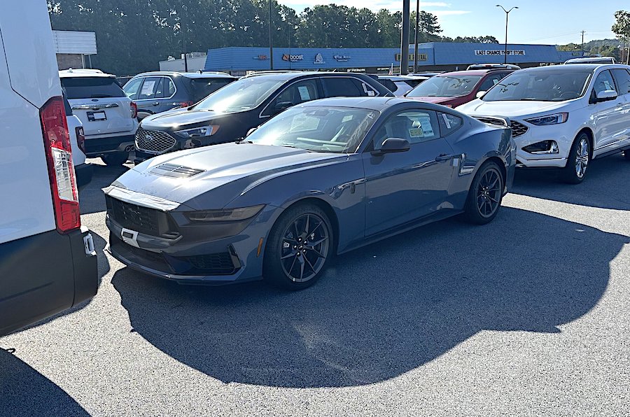 Triple Seven Dark Horse Development Car Arrives! | Mustang7G - 2024 ...
