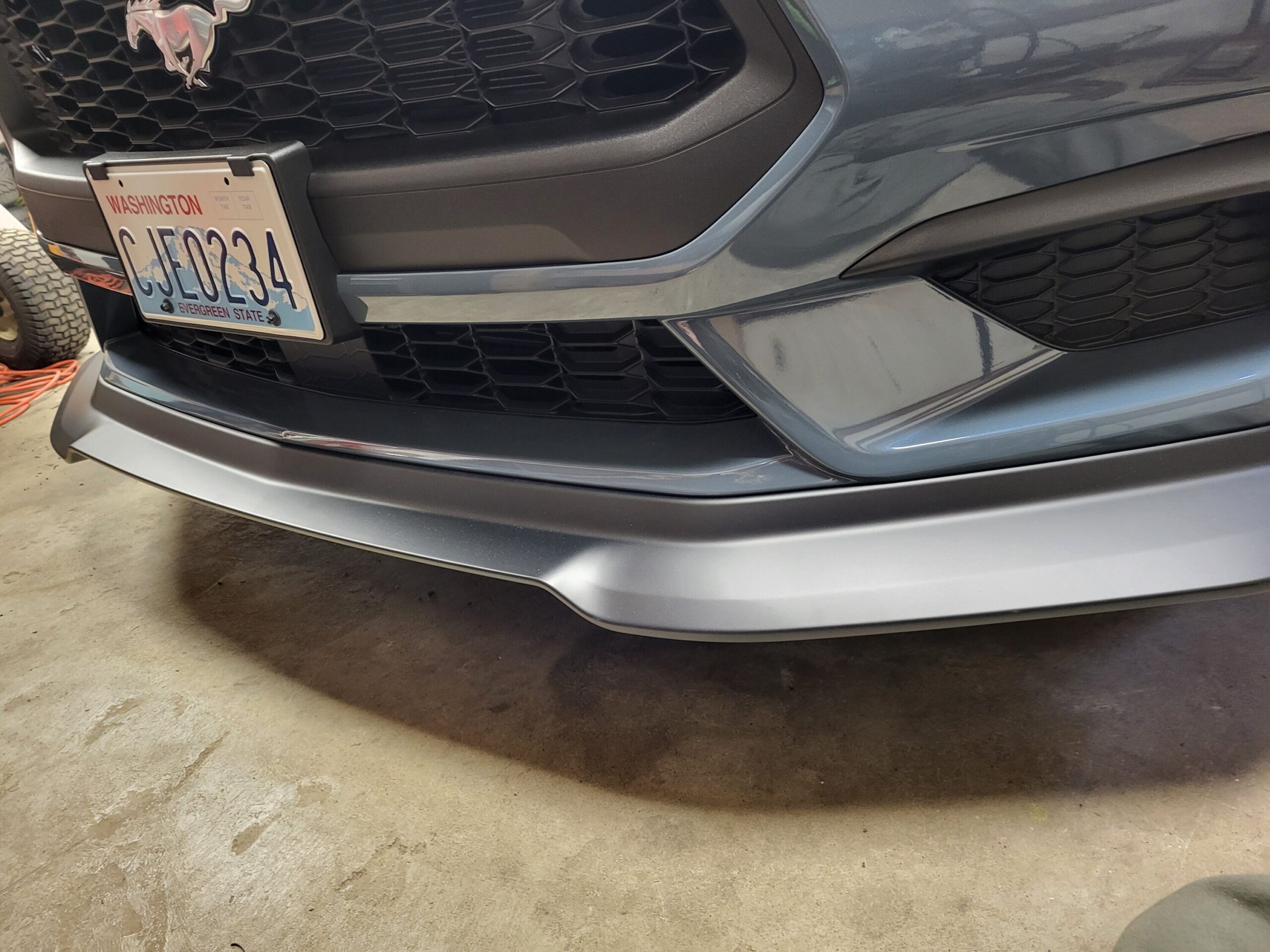 RTR front splitter installed on my Ecoboost Premium HPP | Mustang7G ...