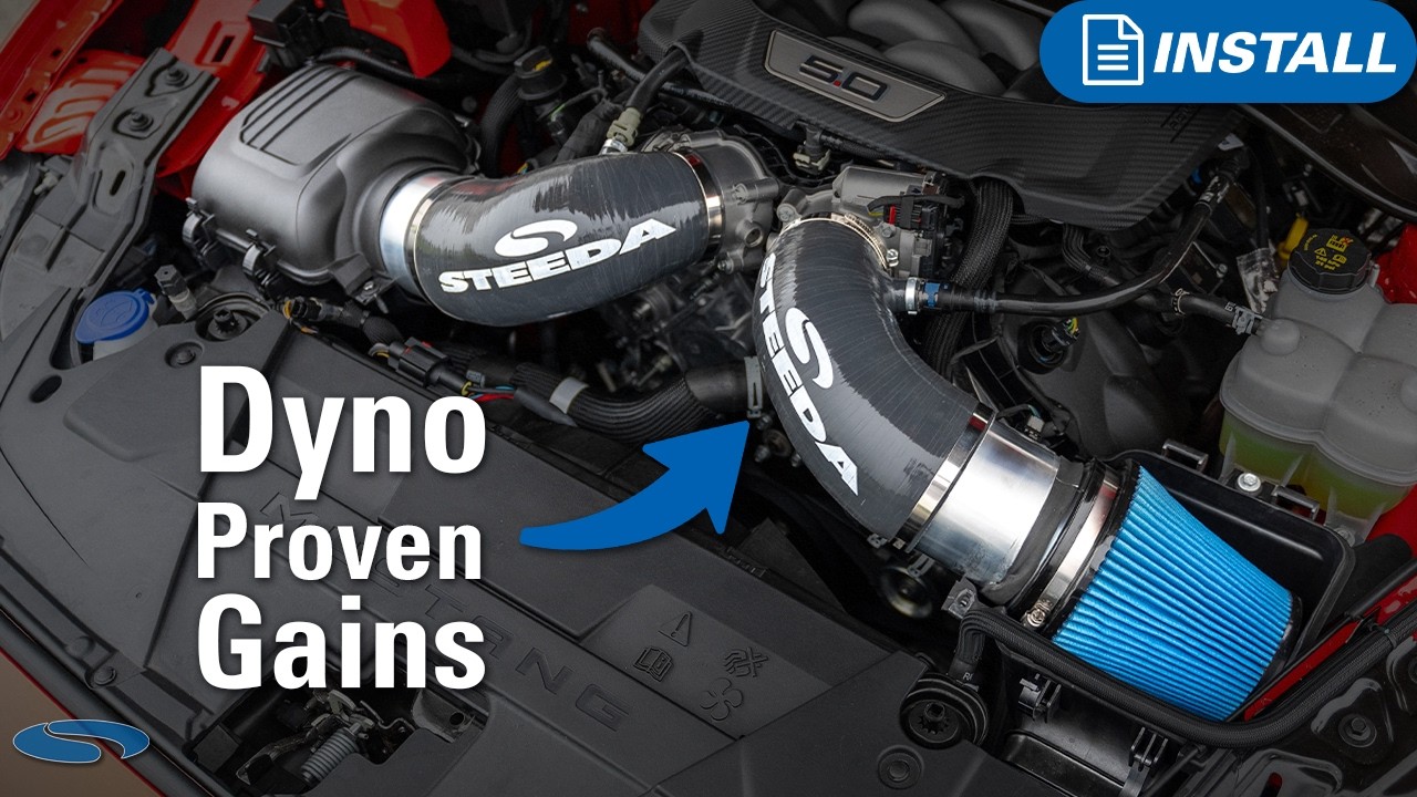 Get More Horsepower with Steeda's Pro-Flow S650 Cold Air Intake for GT and Dark Horse ...