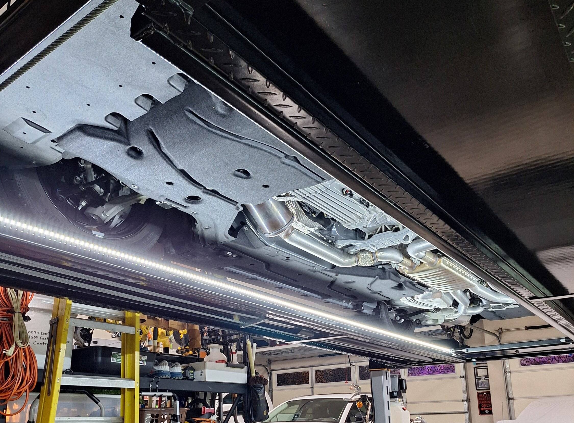 LED light Install on 4 post Lift | Mustang7G - 2024+ S650 Mustang Forum ...