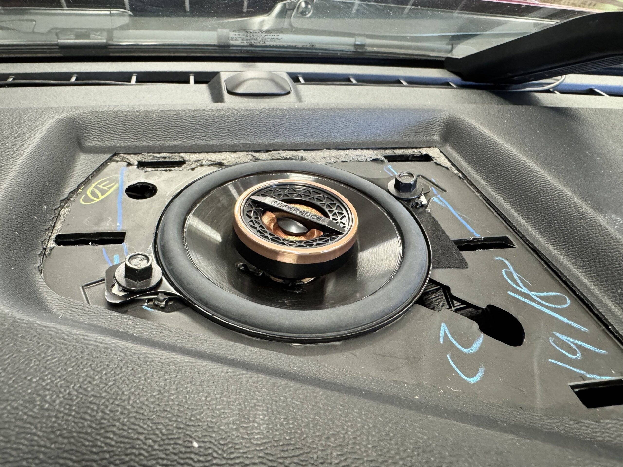 Changed out center speaker in 2024 Mustang GT with B&O System ...