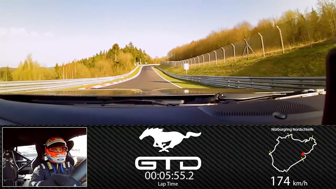 Watch the Mustang GTD Lap the Nurburgring in 6:52:072 (On-Board POV ...