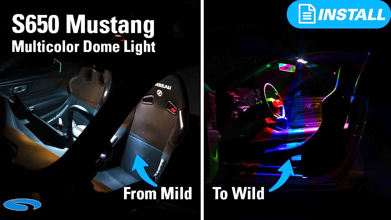 Multicolor Dome Light: Add Interior Color without Losing Your Factory ...