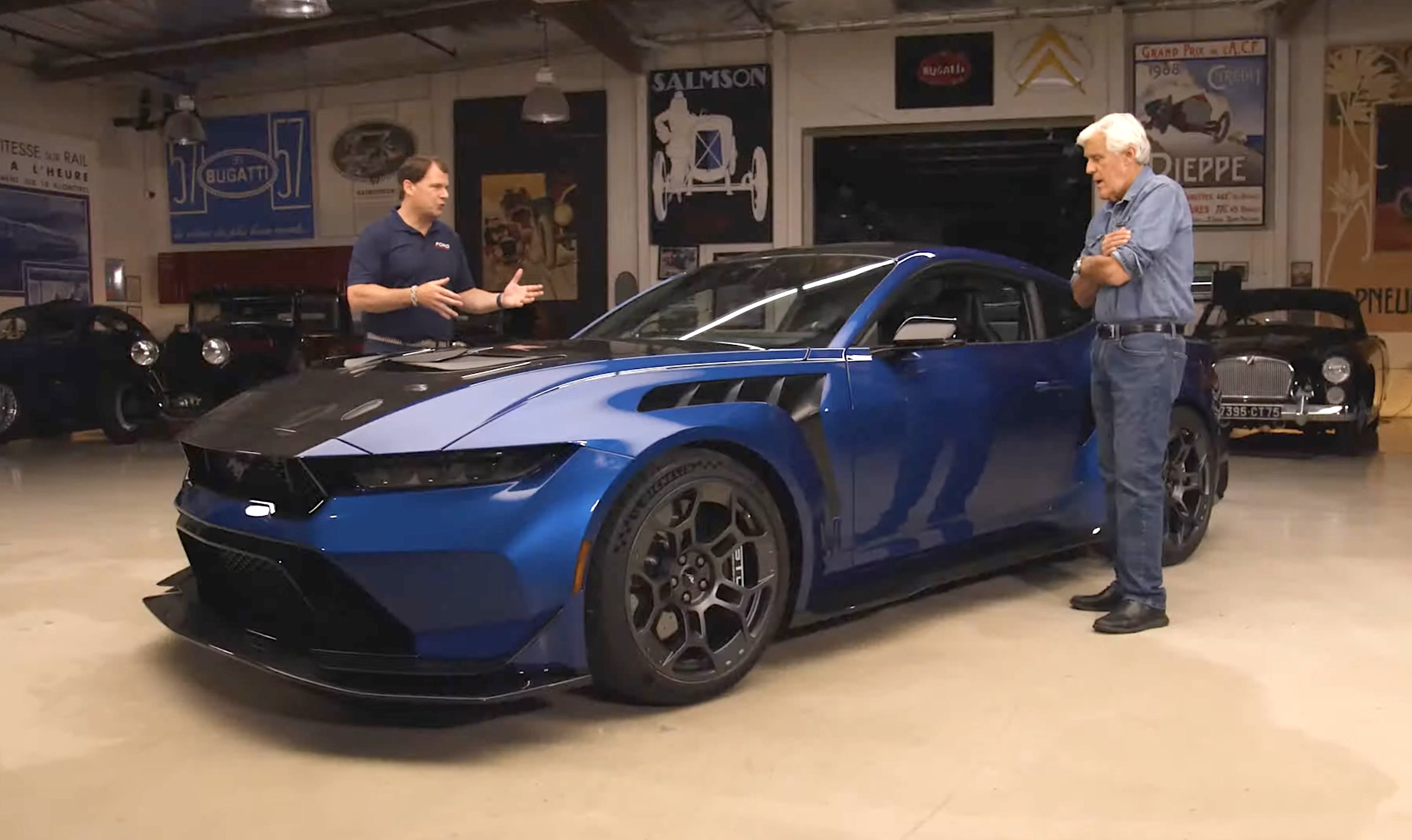 Mustang GTD Jay Leno review & first drive | Mustang7G - 2024+ S650 ...
