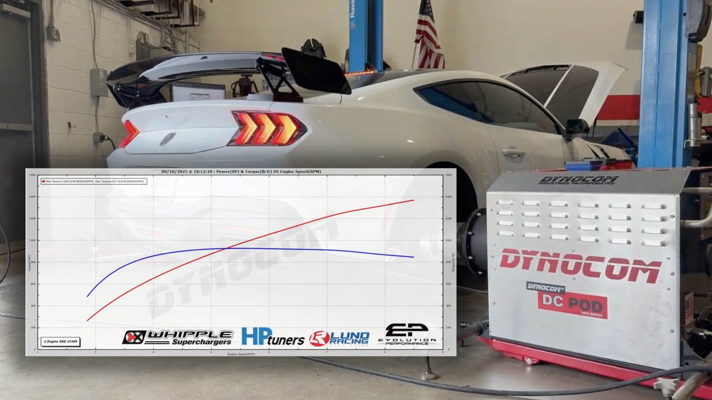 1,369 WHP 2024 Mustang Dark Horse by Evolution Performance / Whipple ...