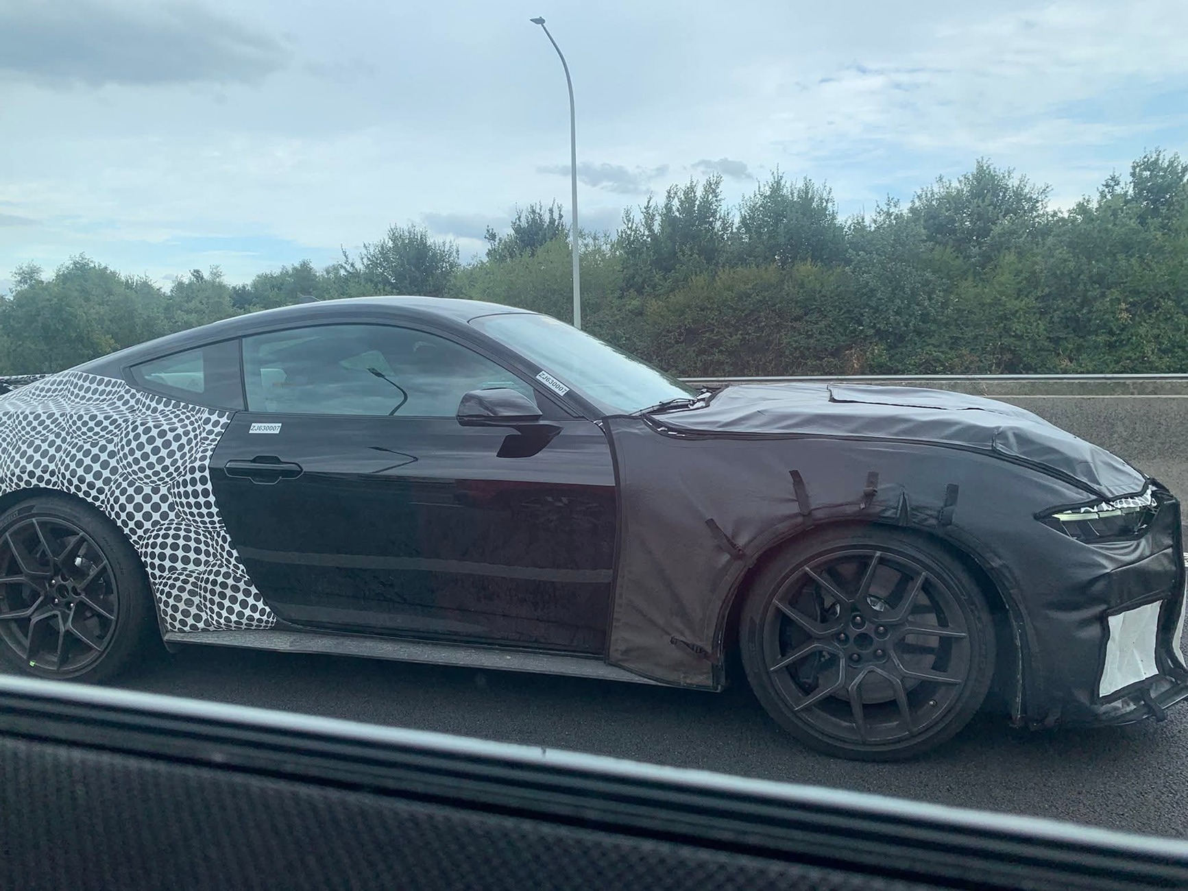New Camouflaged Mustang spotted in Belgium! | Mustang7G - 2024+ S650 ...