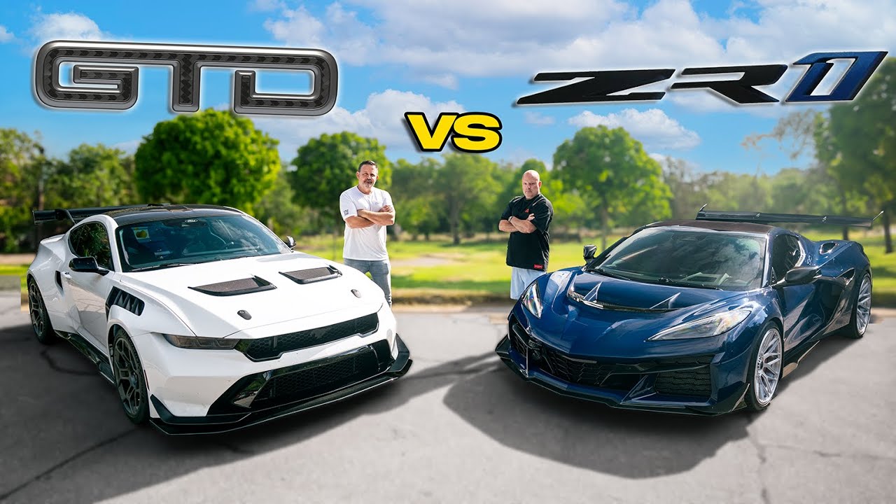 Mustang GTD vs. Corvette C8 ZR1: Owners Driving Review | Part 1 ...