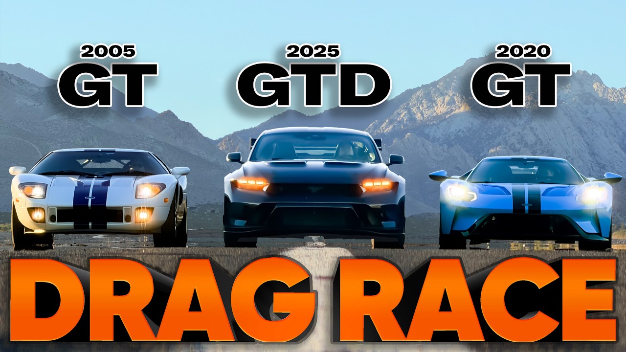 Mustang GTD races both generations Ford GT (by Jason Camissa @ Hagerty ...
