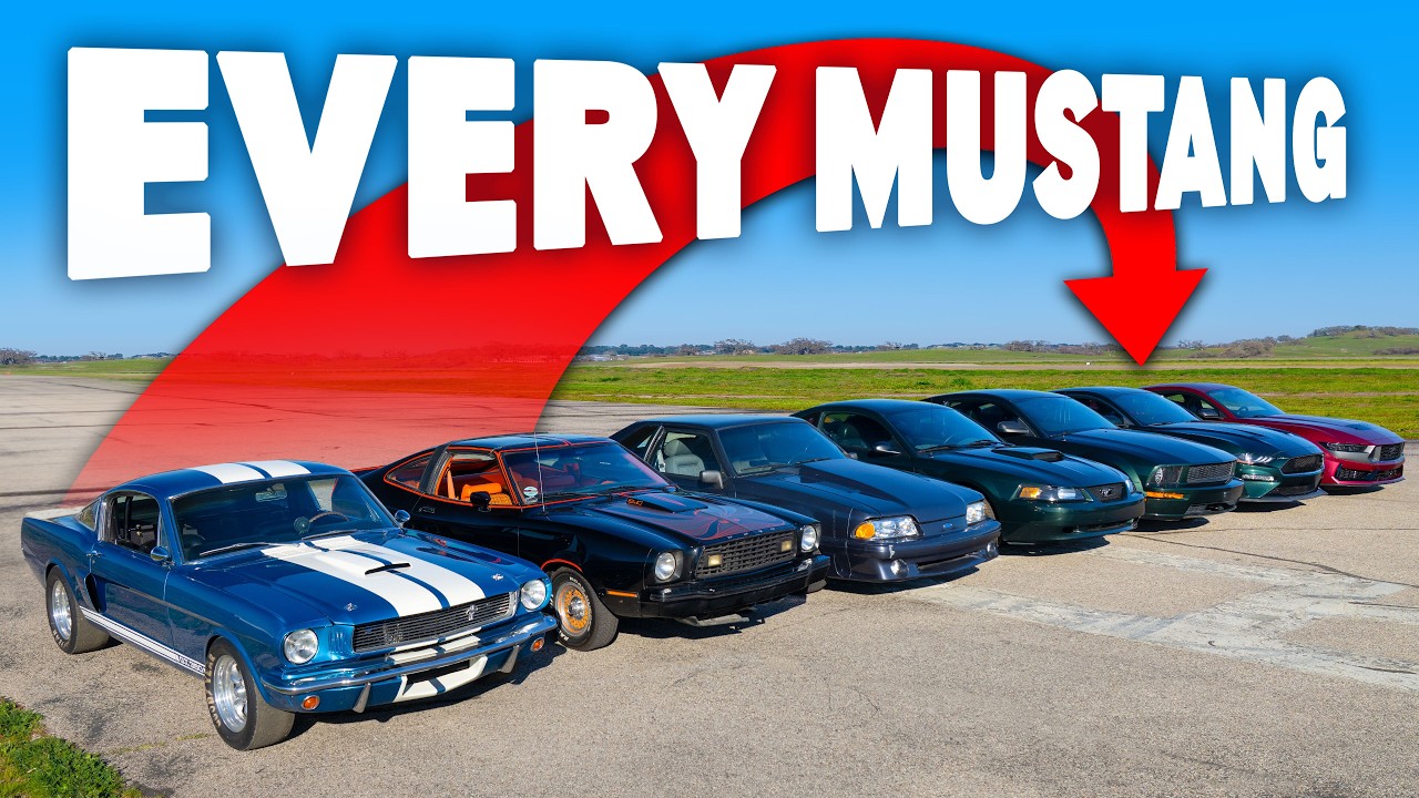 Drag Race: S650 vs. All Other Mustang Generations | Mustang7G - 2024 ...